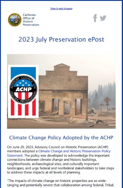 Office of Historic Preservation